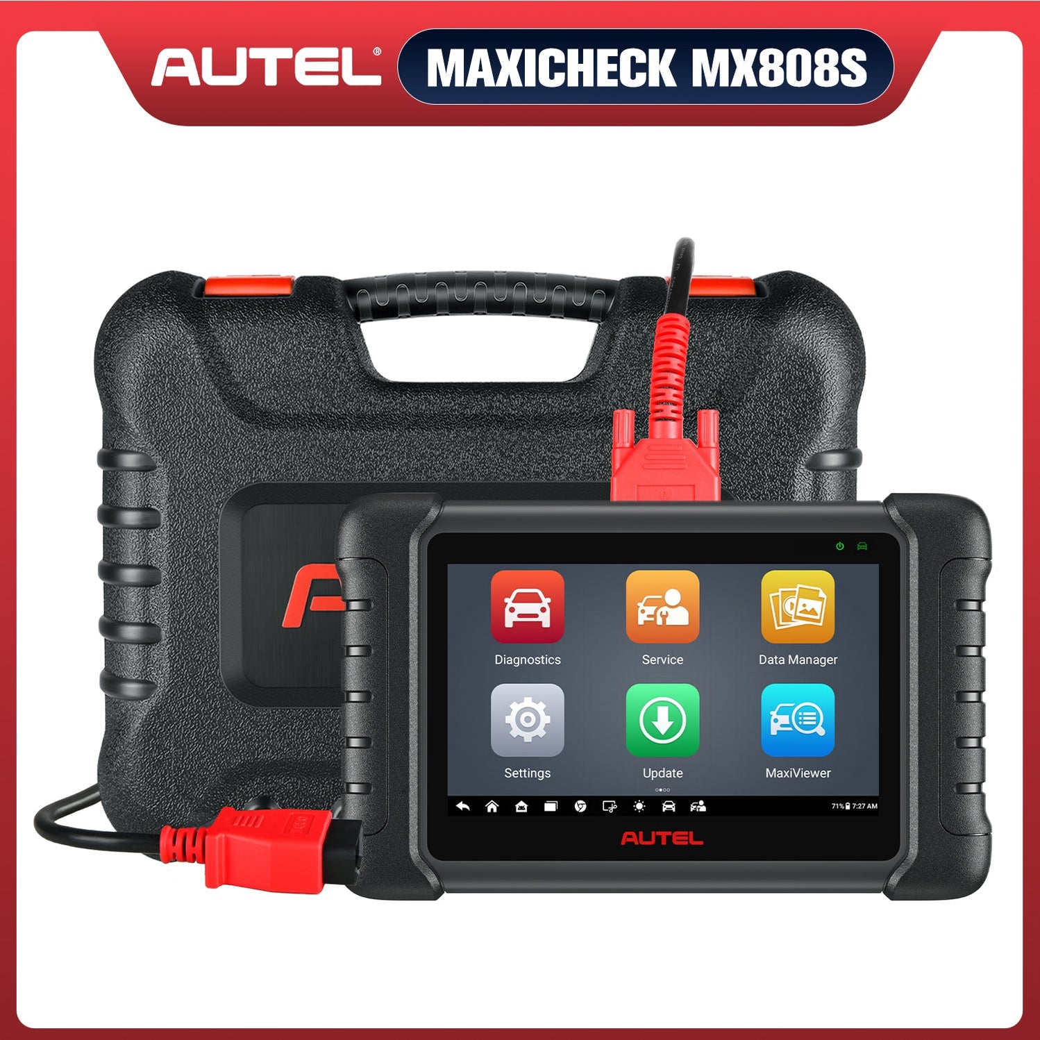 Autel MX808S Maxicheck Scanner, Same As MX808/MK808, All System ...